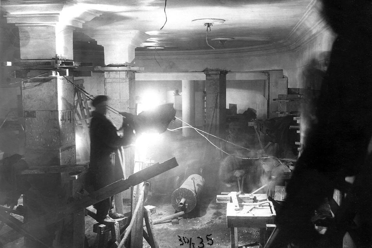 a lost study of soviet subway construction