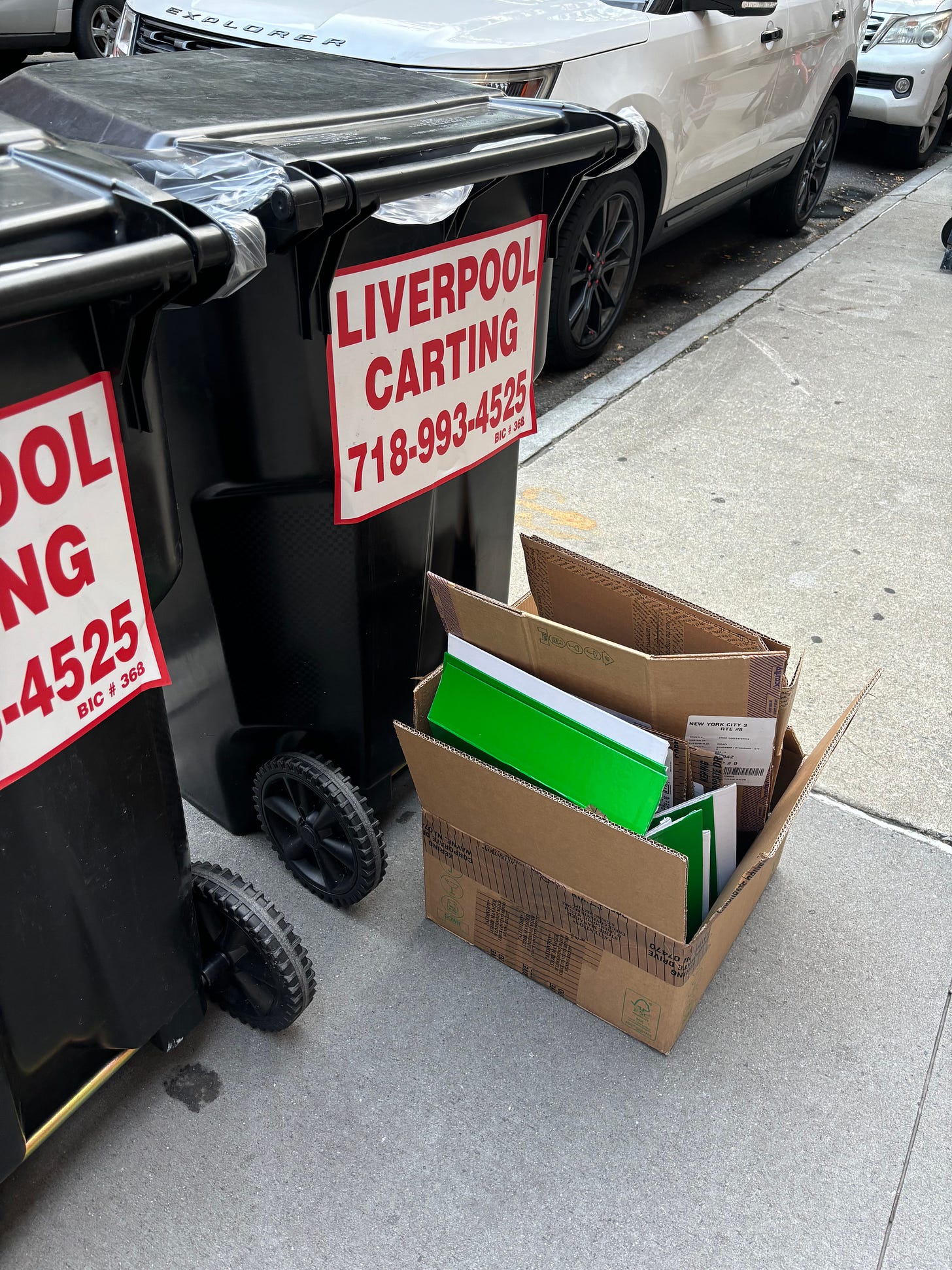The Branded Trash Cans of Madison Ave