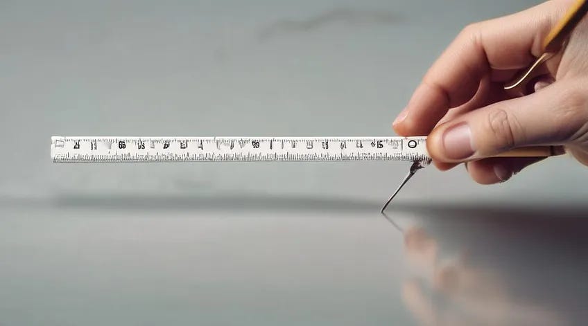 Measuring Schtick - by Stanley Wotring - Pieces Of Poetry