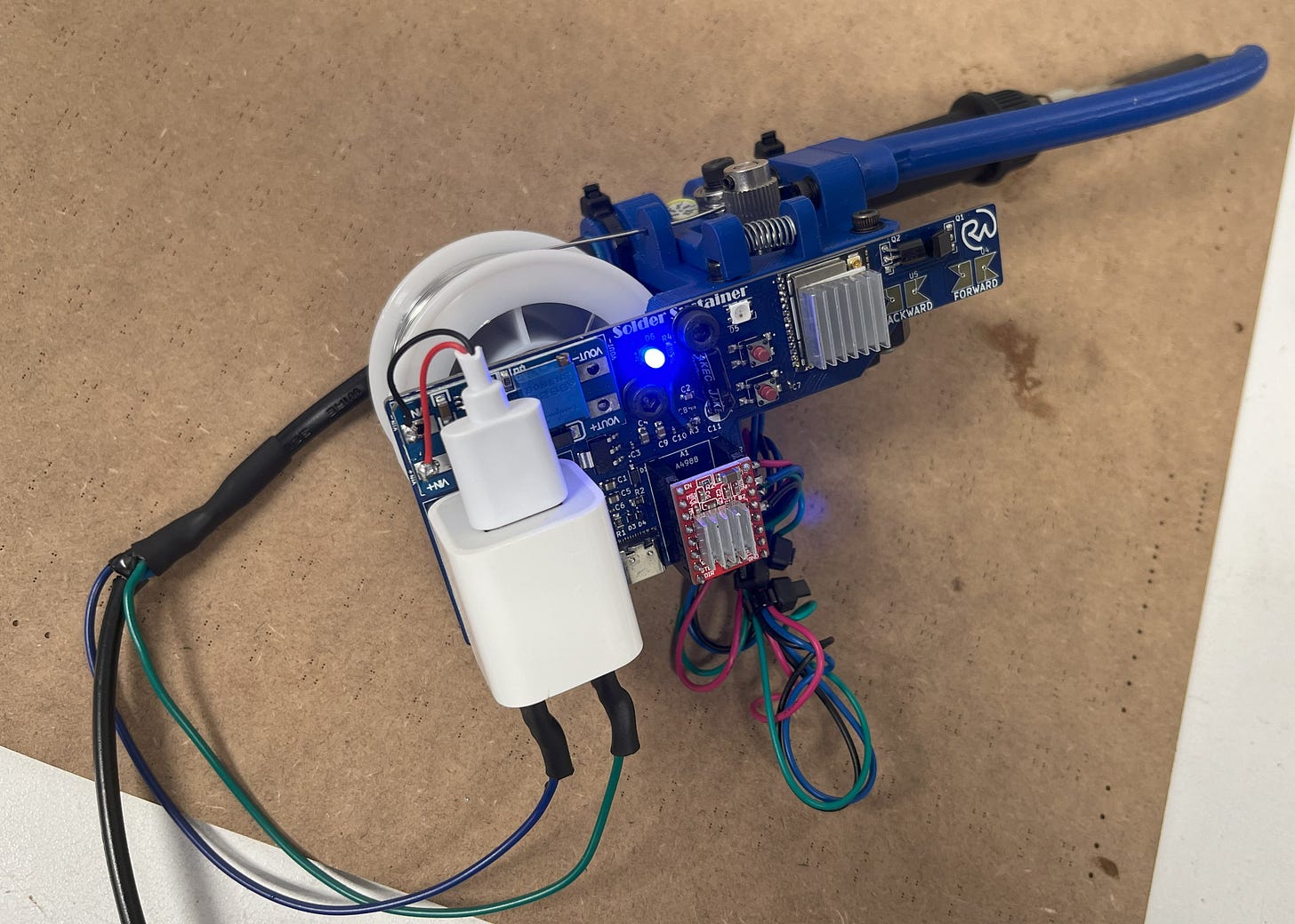 Build a One-Handed Soldering Tool | Effortless Soldering With Only One ...