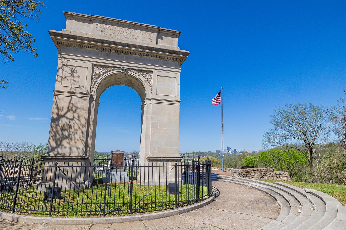 The Rosedale WWI Memorial Arch