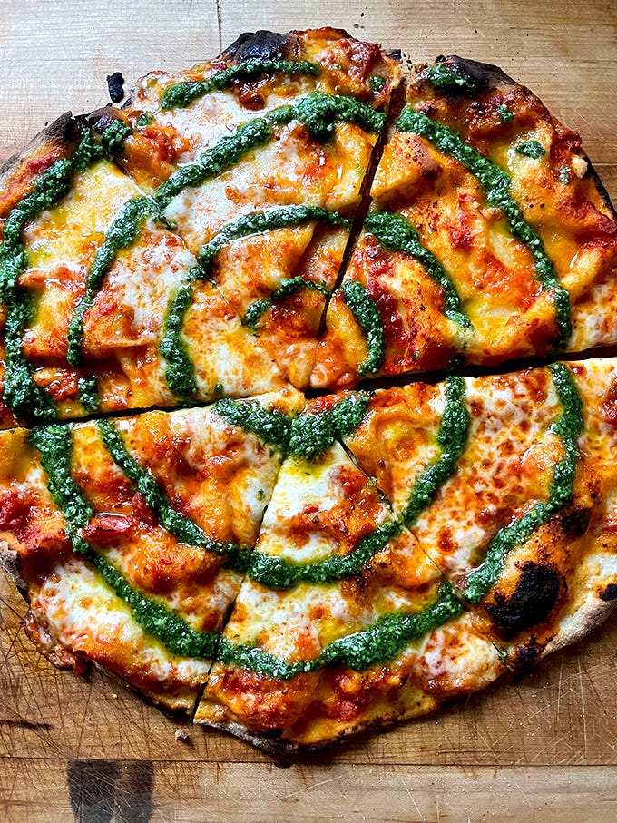 How to Make Rubirosa's Tie Dye Pizza