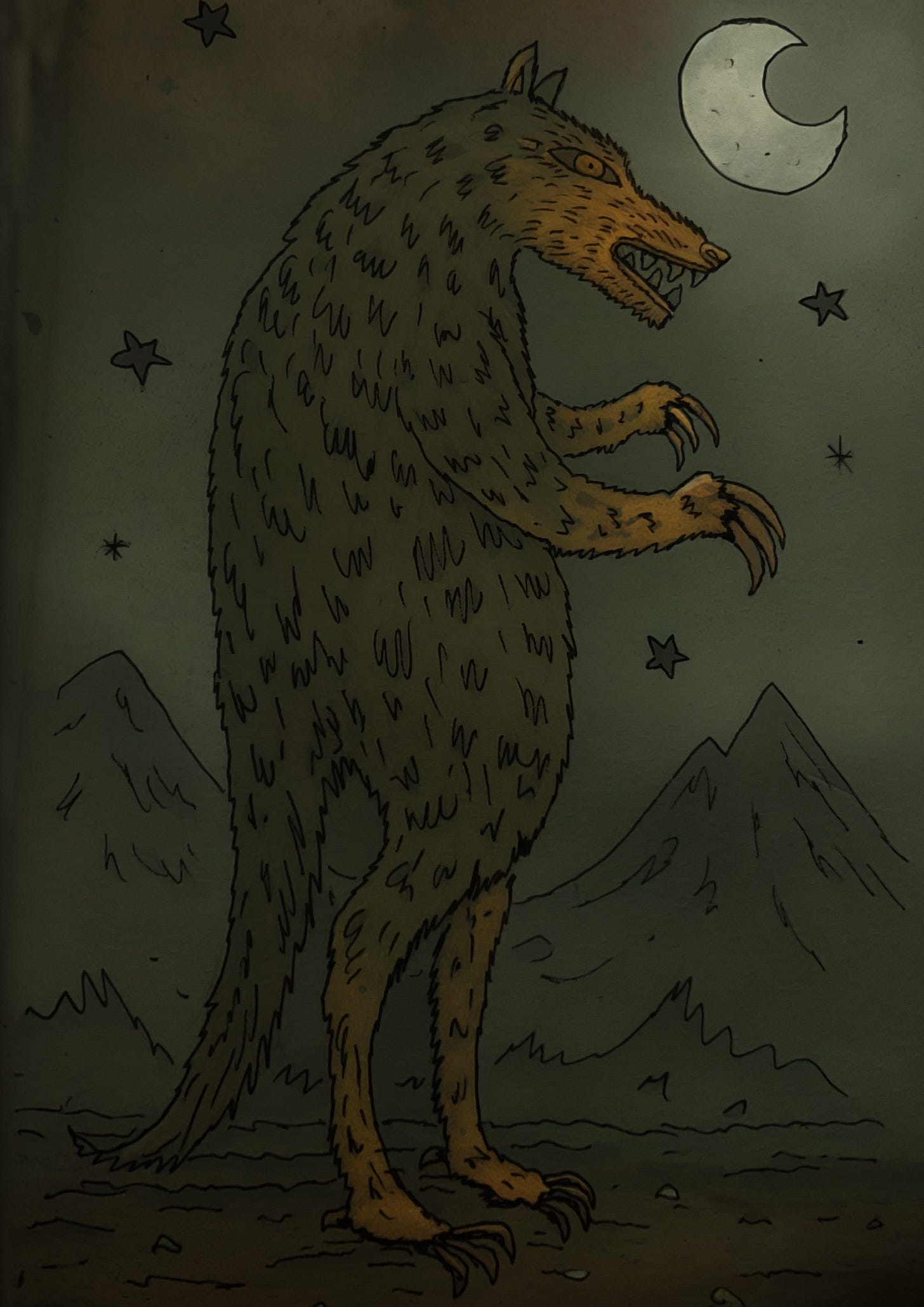 Wearing the Wolf - by Dave Stone - Eternal Echoes