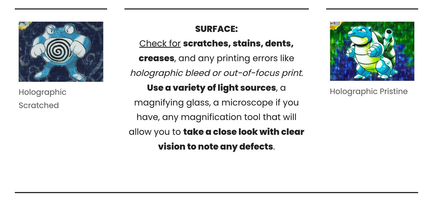 The Ultimate Pokémon Trading Card Grading Guide