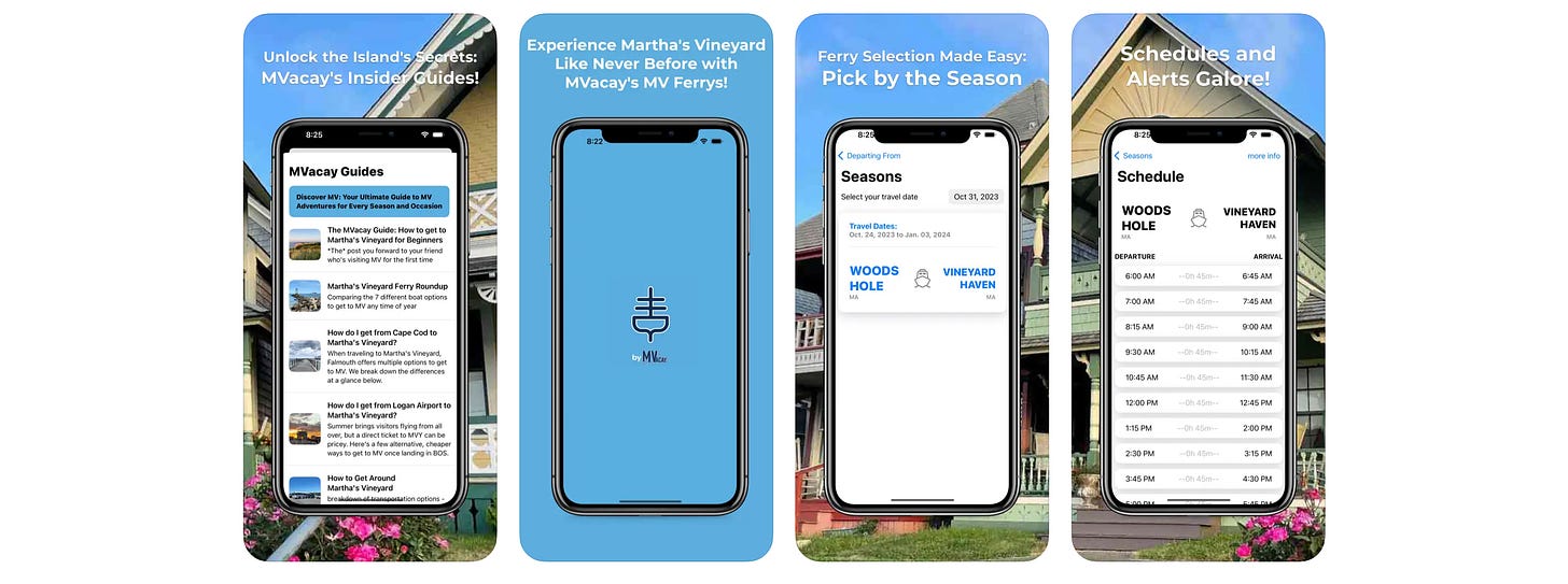 🌊 Comparison of All Ferries to Martha's Vineyard (2024)