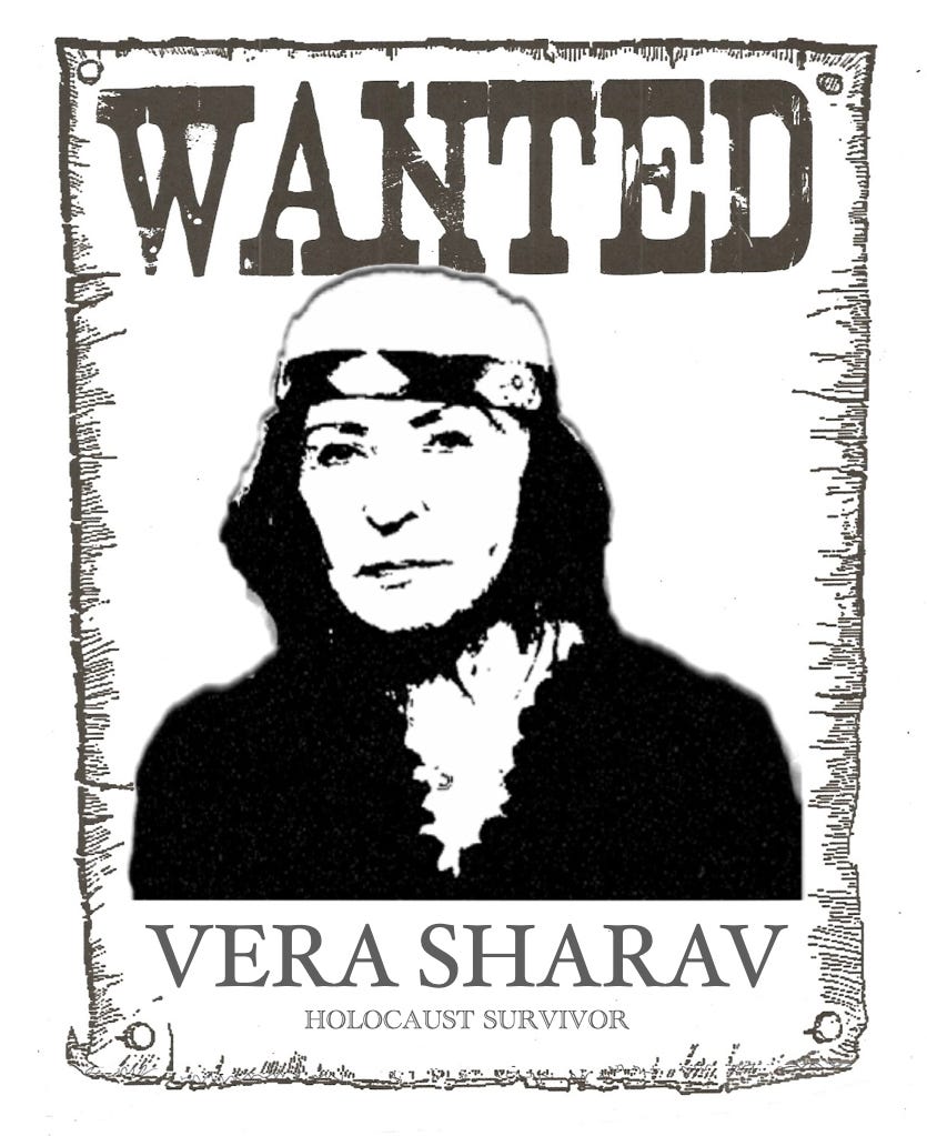 “Gesucht“ von deutschen Staatsanwälten - Vera Sharav, Überlebende der Shoa - Alschner.Klartext