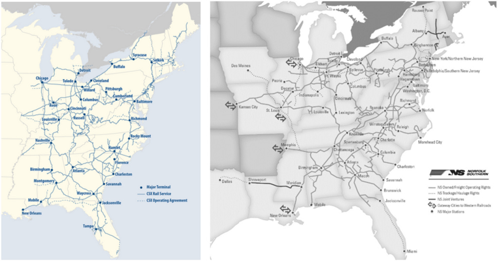 Class 1 freight rails: part 1 - historical overview