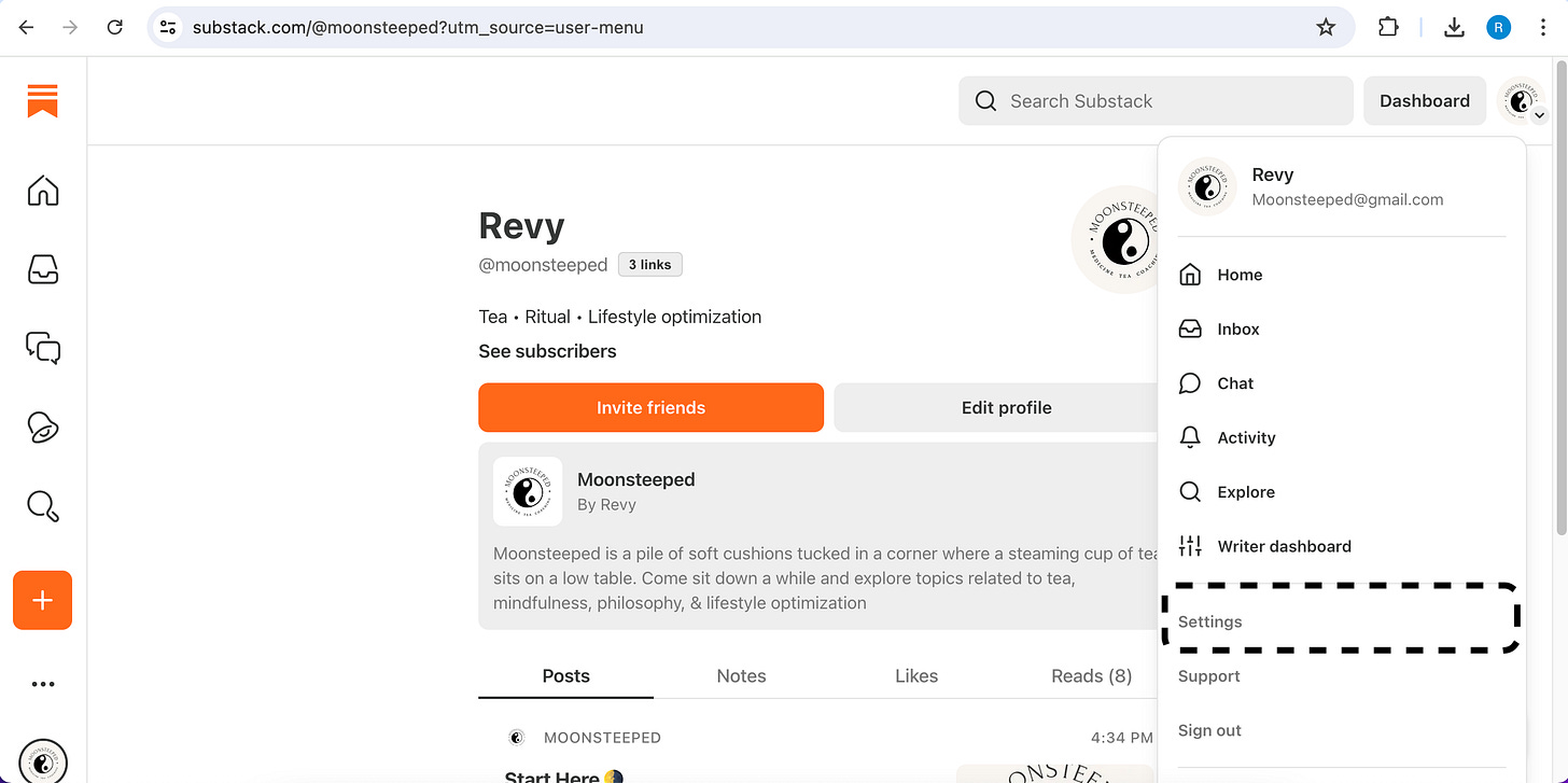 How to not get bombarded by emails from substack - by Revy