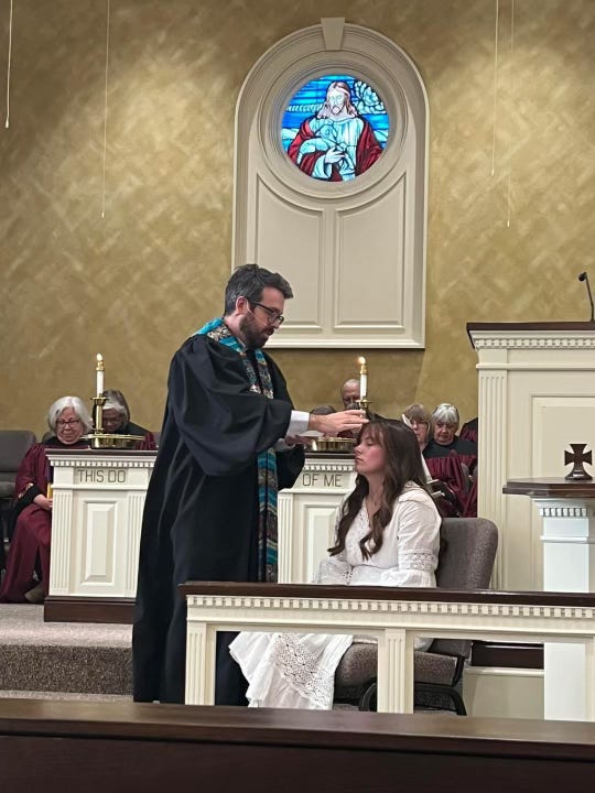 The public reaffirmation of baptism is a beautiful thing