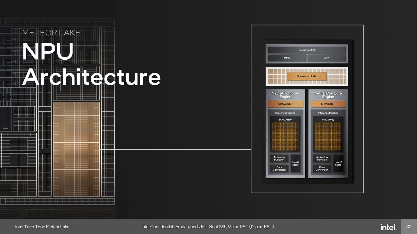 Intel Meteor Lake’s NPU - by Chester Lam - Chips and Cheese