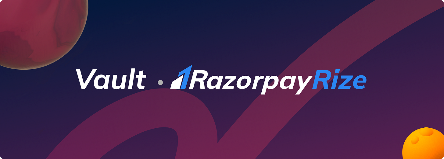 About - Vault by Razorpay Rize