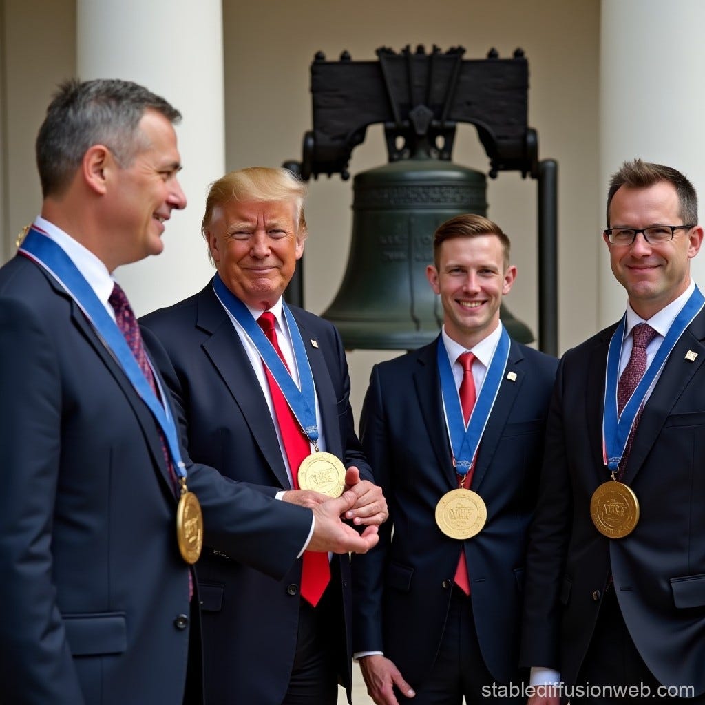 Will He-Who-Must-Not-Be-Named hand out the Fields Medals in Philadelphia?