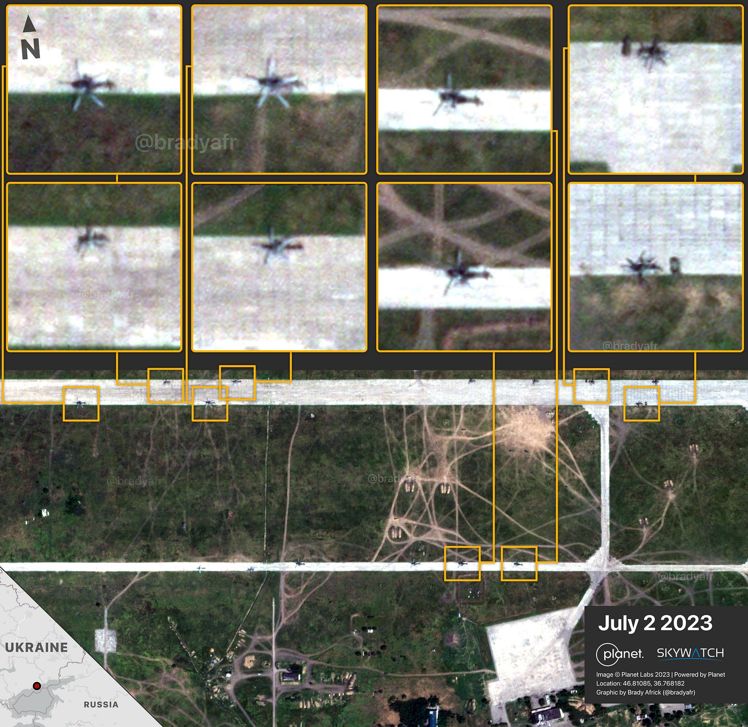 Russian field fortifications in Ukraine