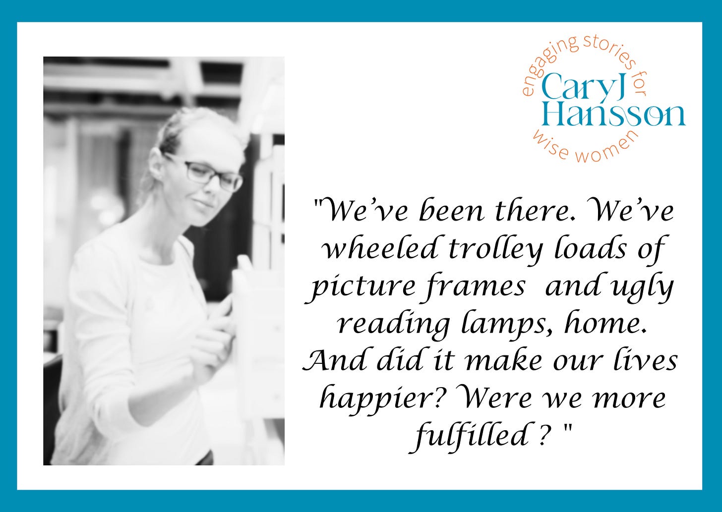 Ikea is no country for older women - by Cary J Hansson