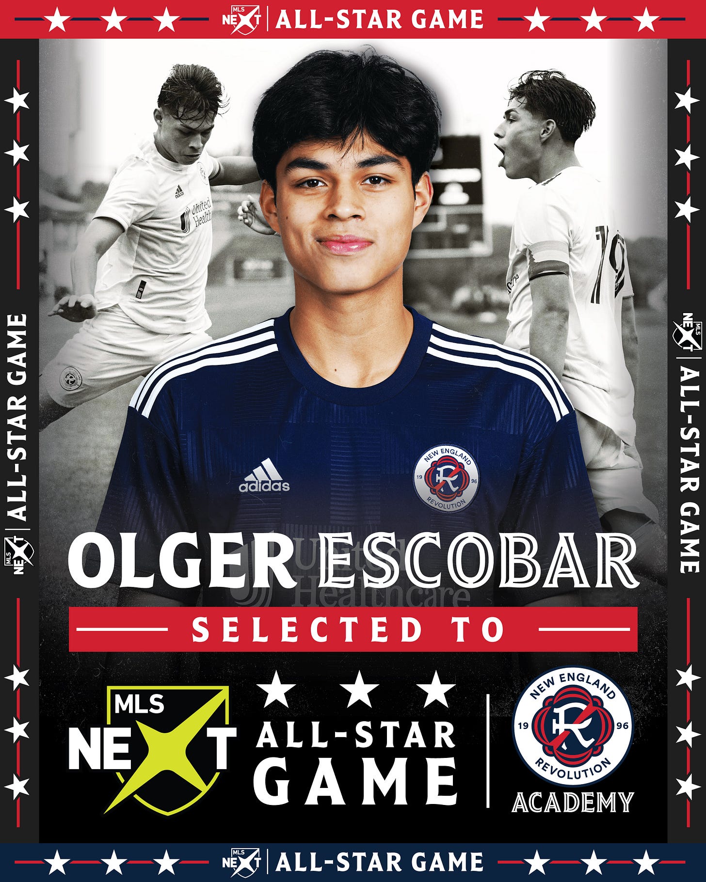 Olger Escobar Named to MLS NEXT All-Star Game - by Josh Nye