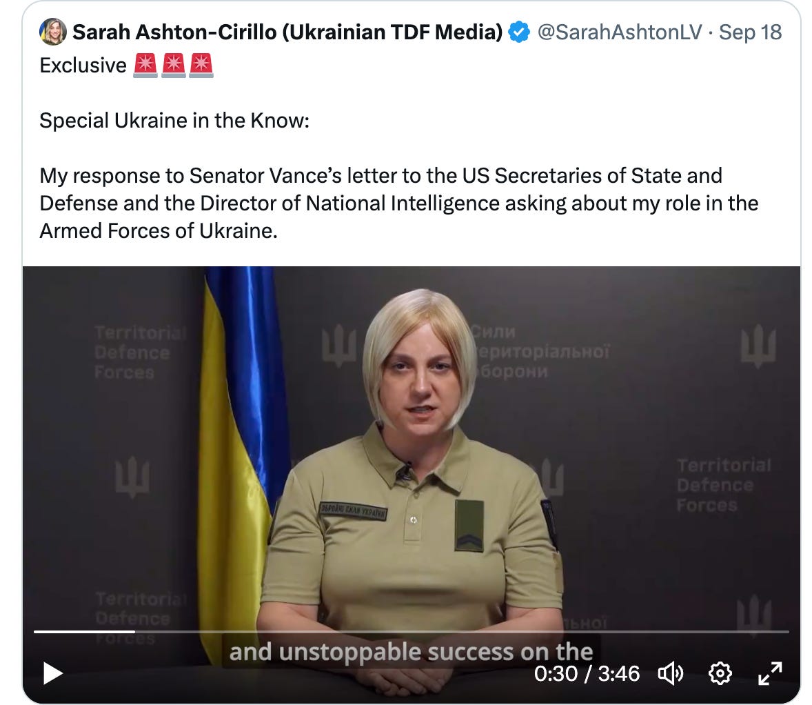 Meet Ukrainian Military’s American Spokesman « Aletho News