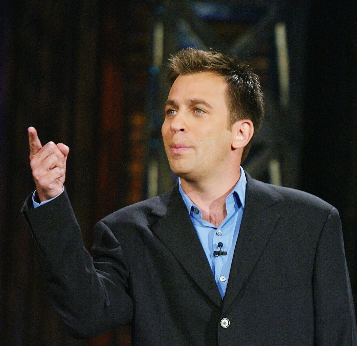 JOHN HEFFRON / MIDWESTERN COMIC, RIGHT ON SCHEDULE - Stand Up World