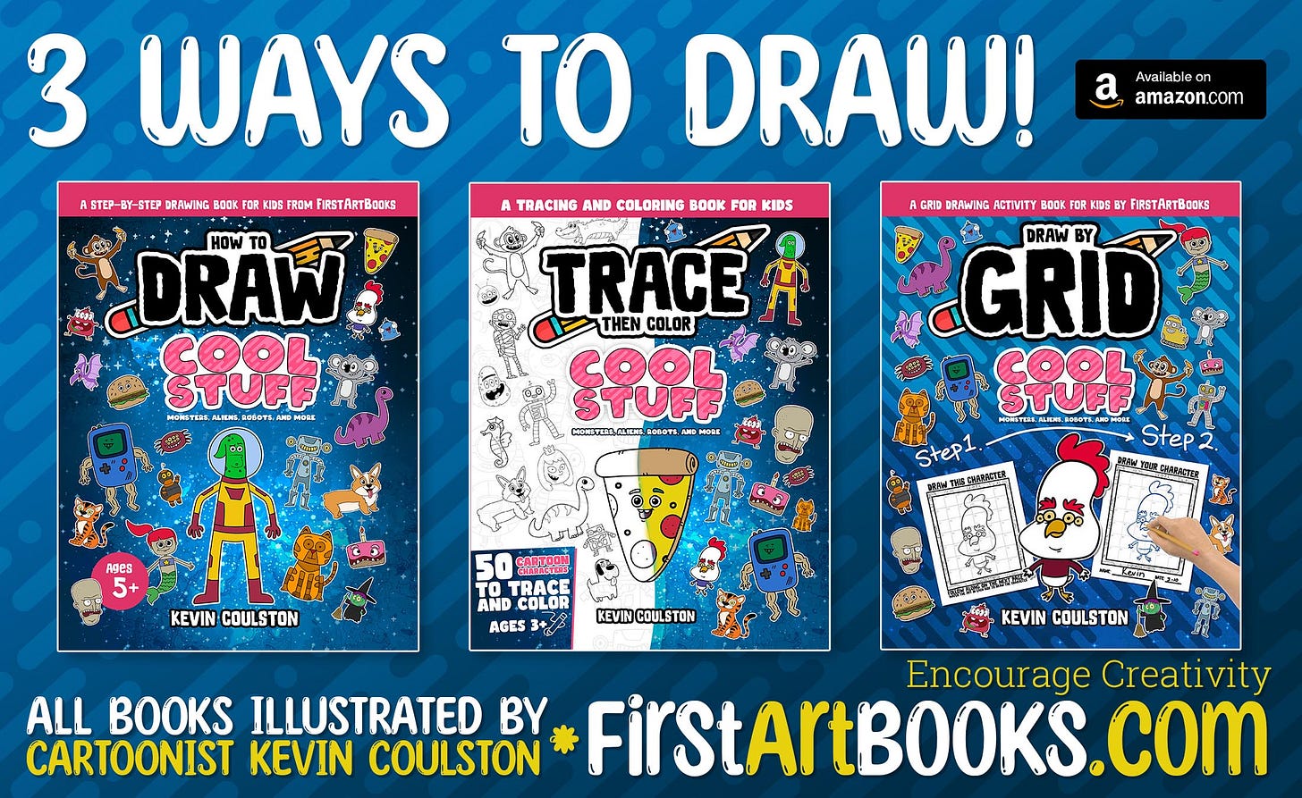Draw A Little Bit Of Everything With How To Draw: Cool Stuff | Robots ...