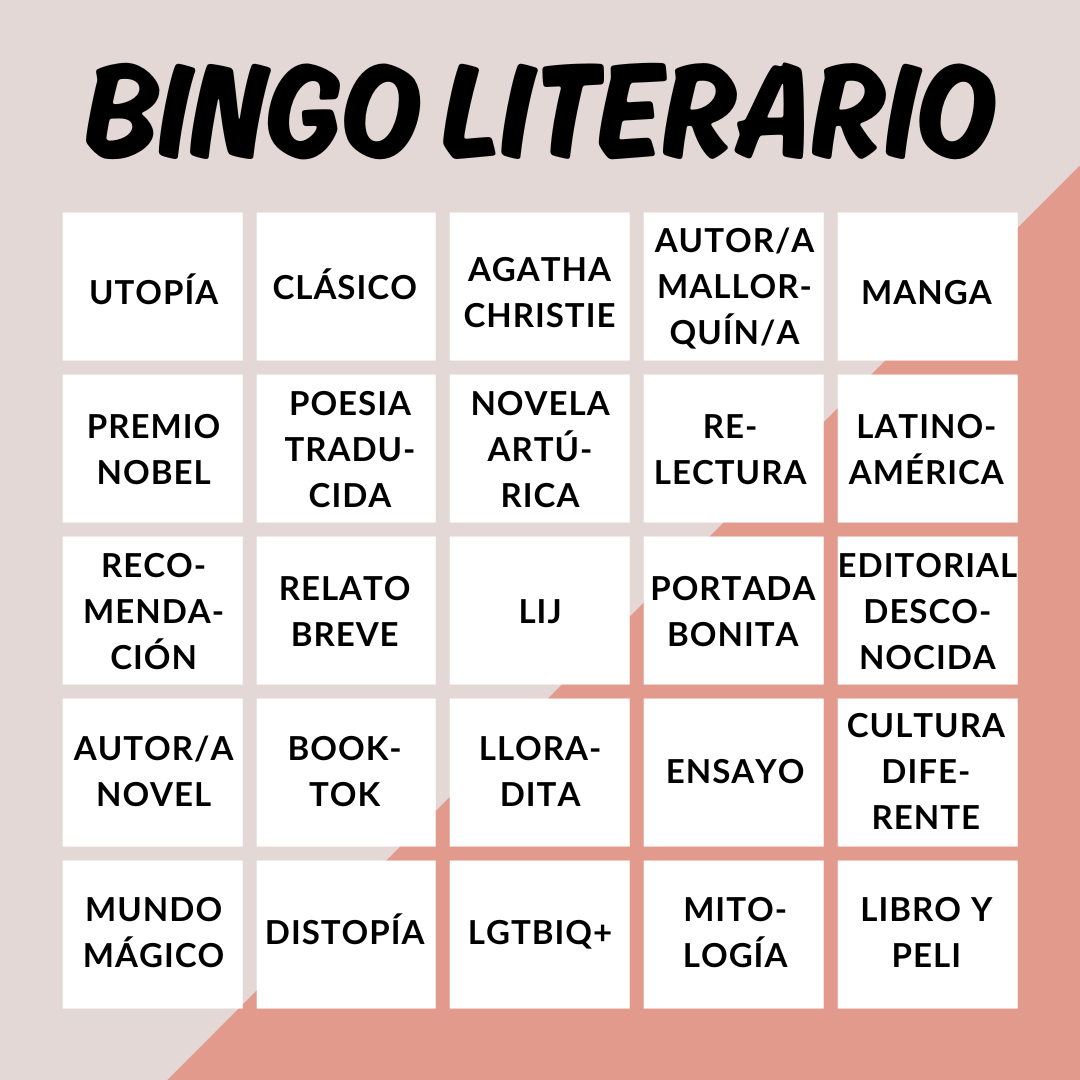 ¡LÍNEA! Bingo lector para 2024 y otros retos - by Lucía