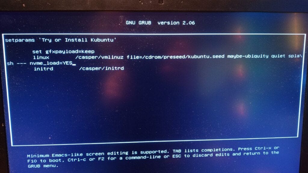 Installing Linux on an M.2 SSD drive - by Karl William