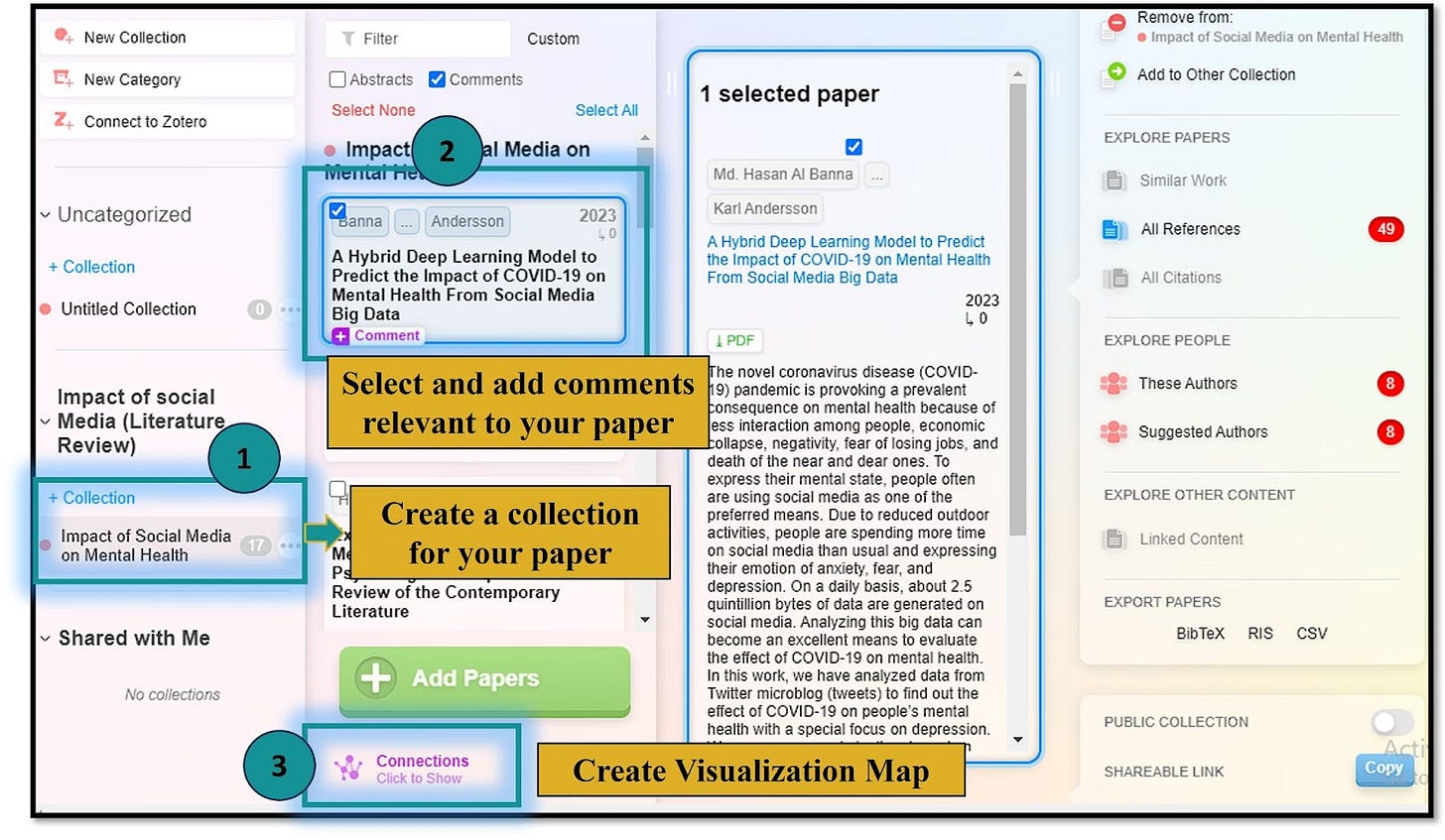 Research Rabbit (+Zotero) for Literature Mapping