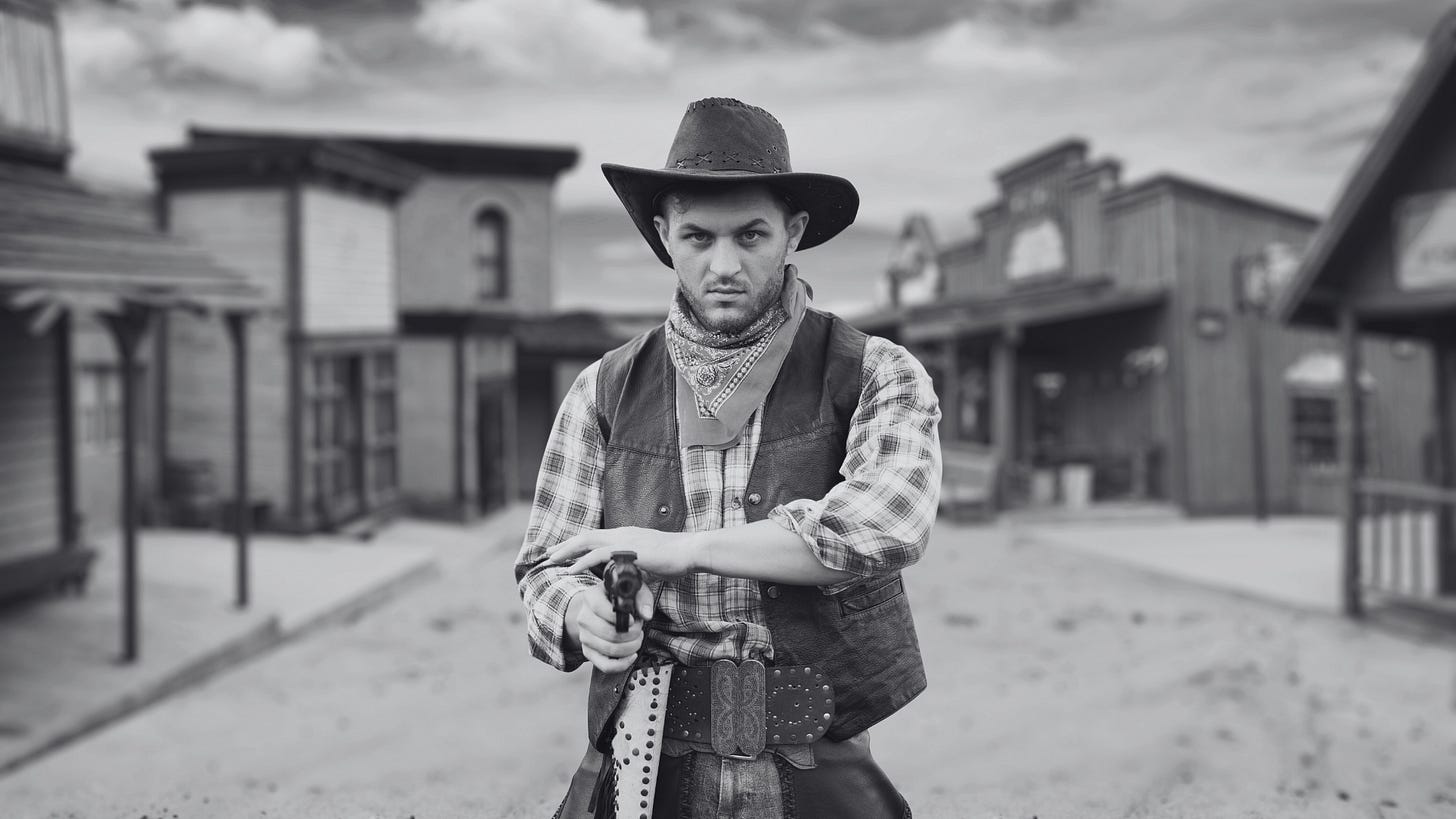 Wyatt Earp - Wild West law enforcer! - by Tony McMahon