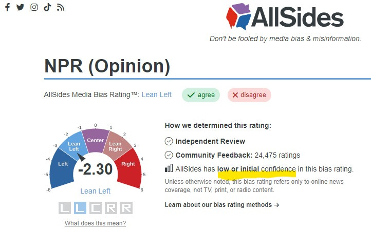 NPR Leans Left, No Doubt About It... - by Chadwick Hagan