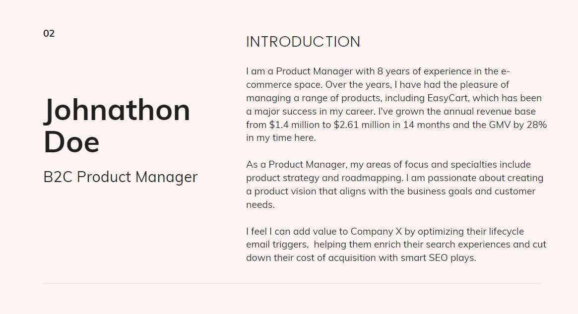 How to create a Product Manager Portfolio