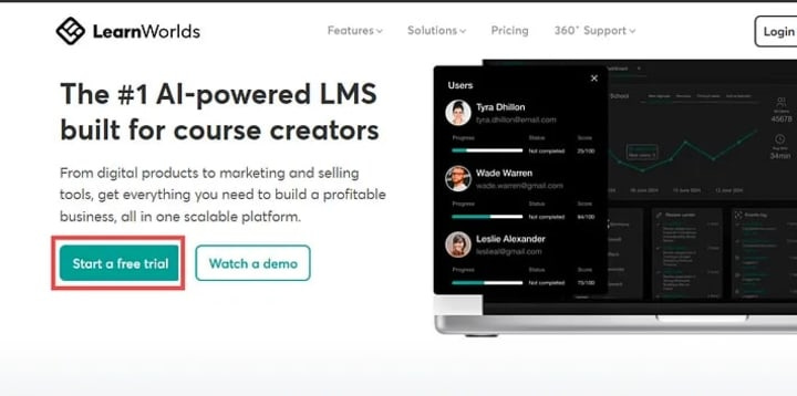 LearnWorlds Review 2025 (Get a 30% Discount Coupon Code)