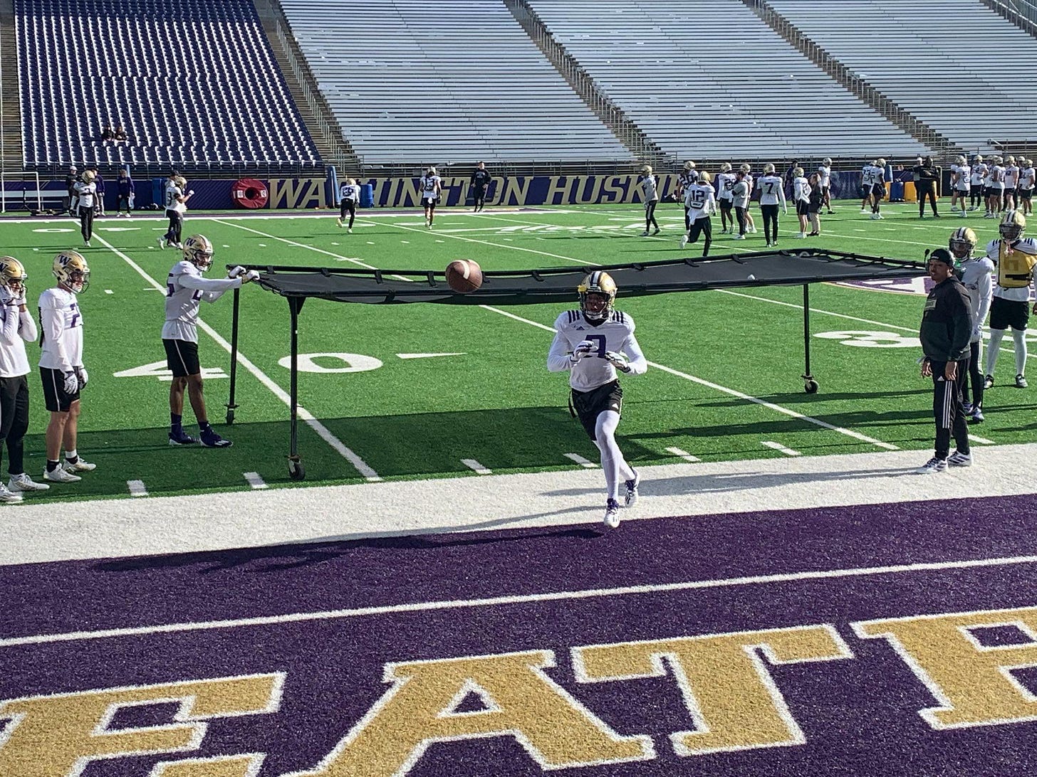 As Washington enters a new era at cornerback, Thaddeus Dixon keeps ...