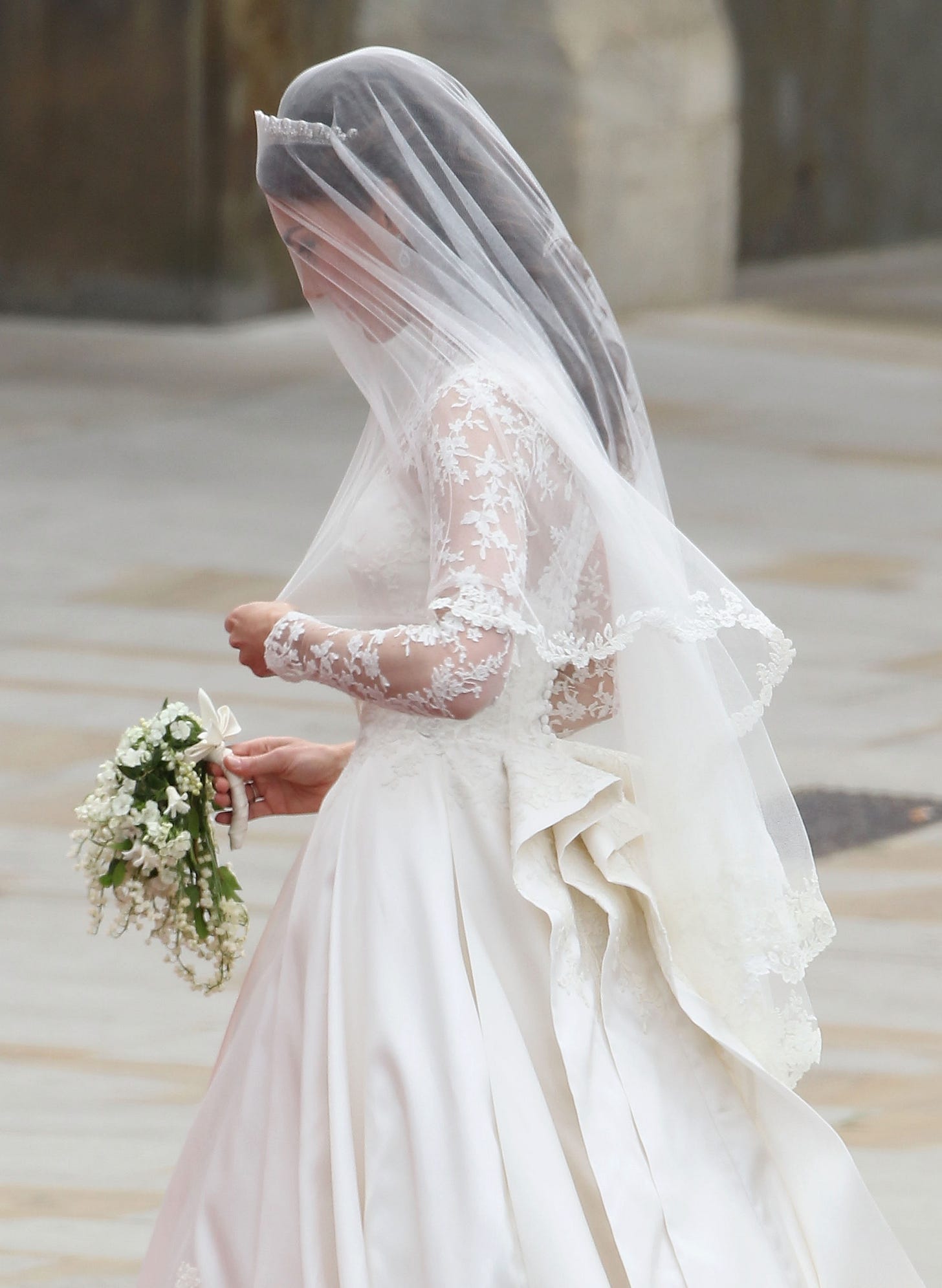 Fashion Friday: Hidden details from Kate's wedding dress
