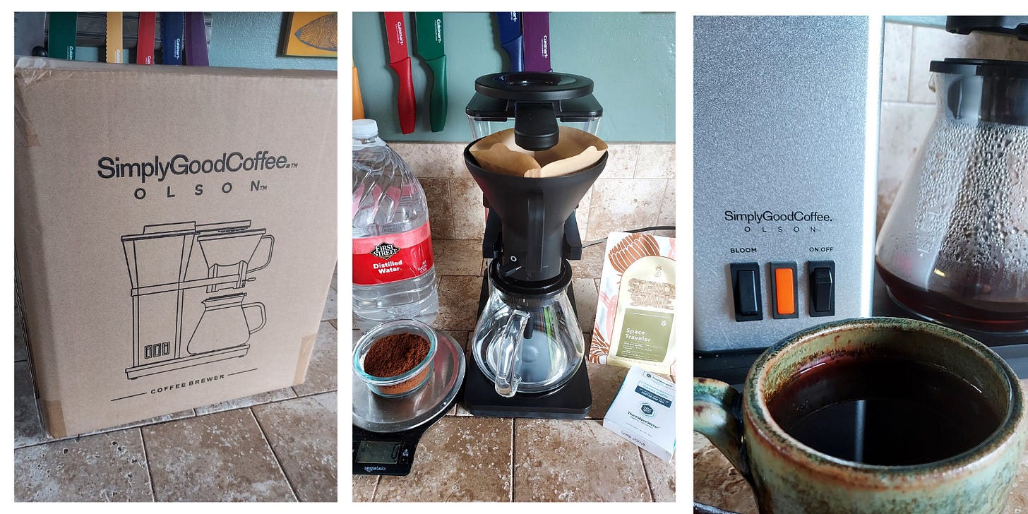 Simply Good Coffee Brewer (Review) - by Ryan Woldt