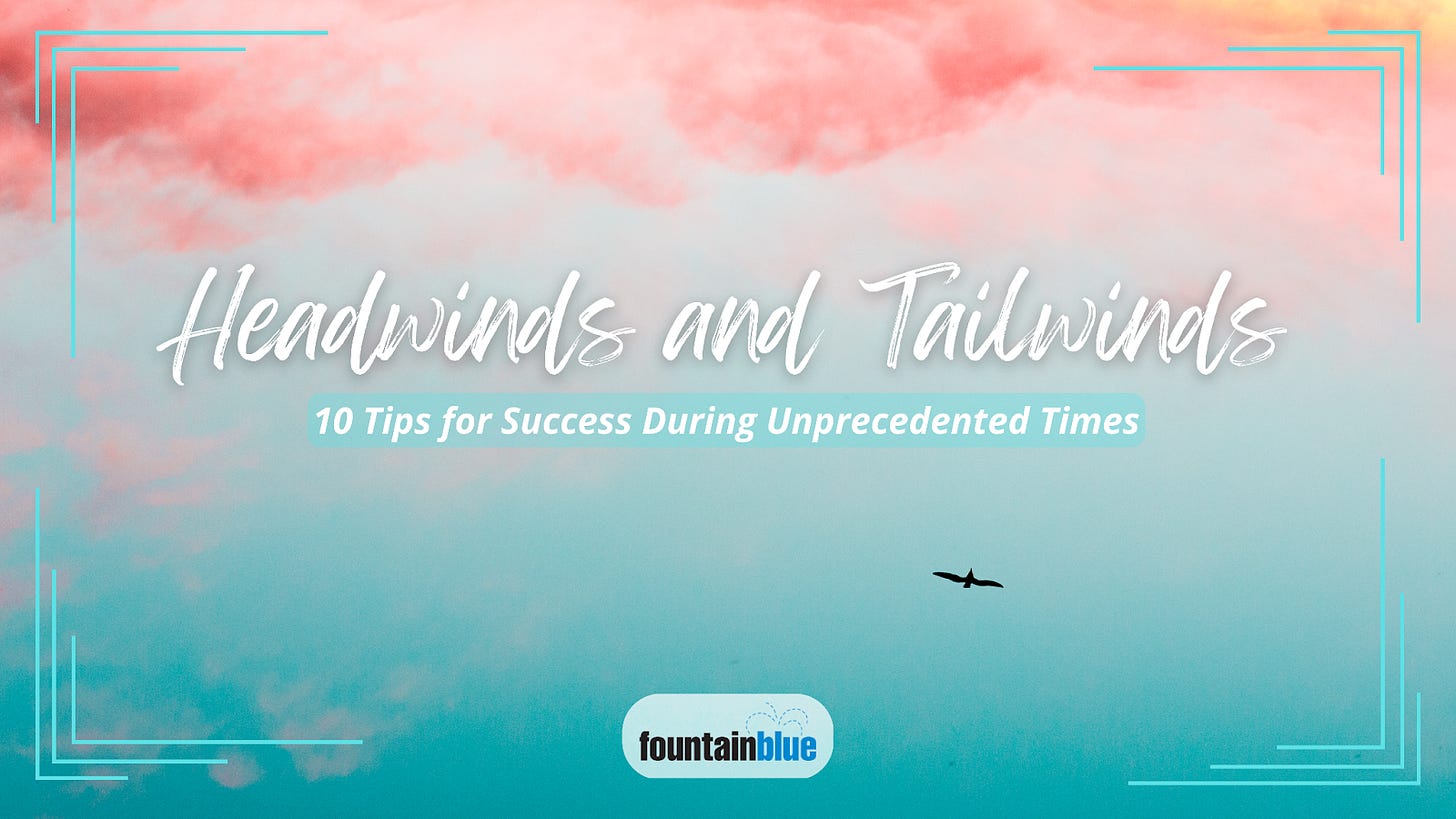 The Headwinds and the Tailwinds - by Linda Holroyd