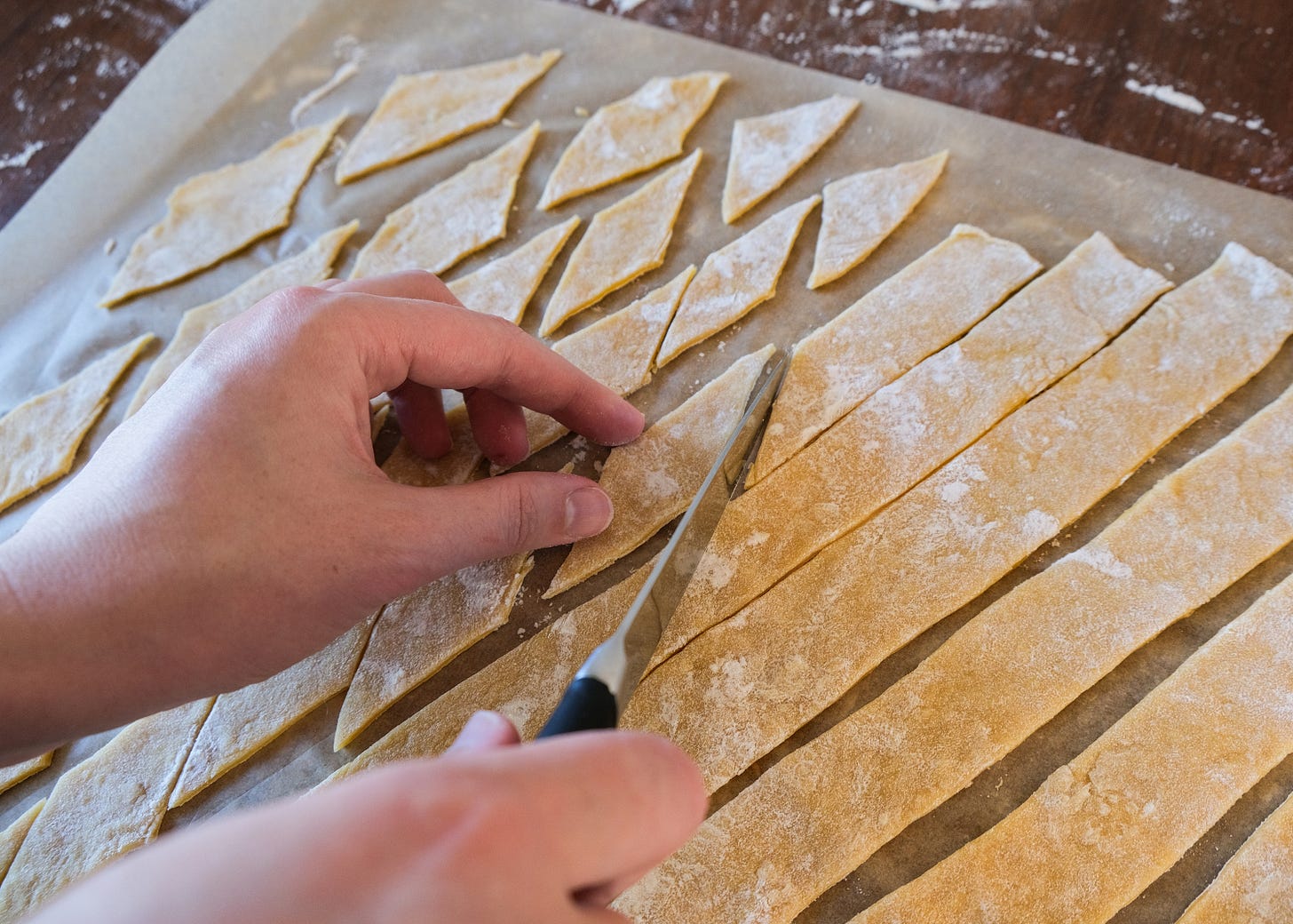 Khrustyky - delicious Ukrainian pastries recipe