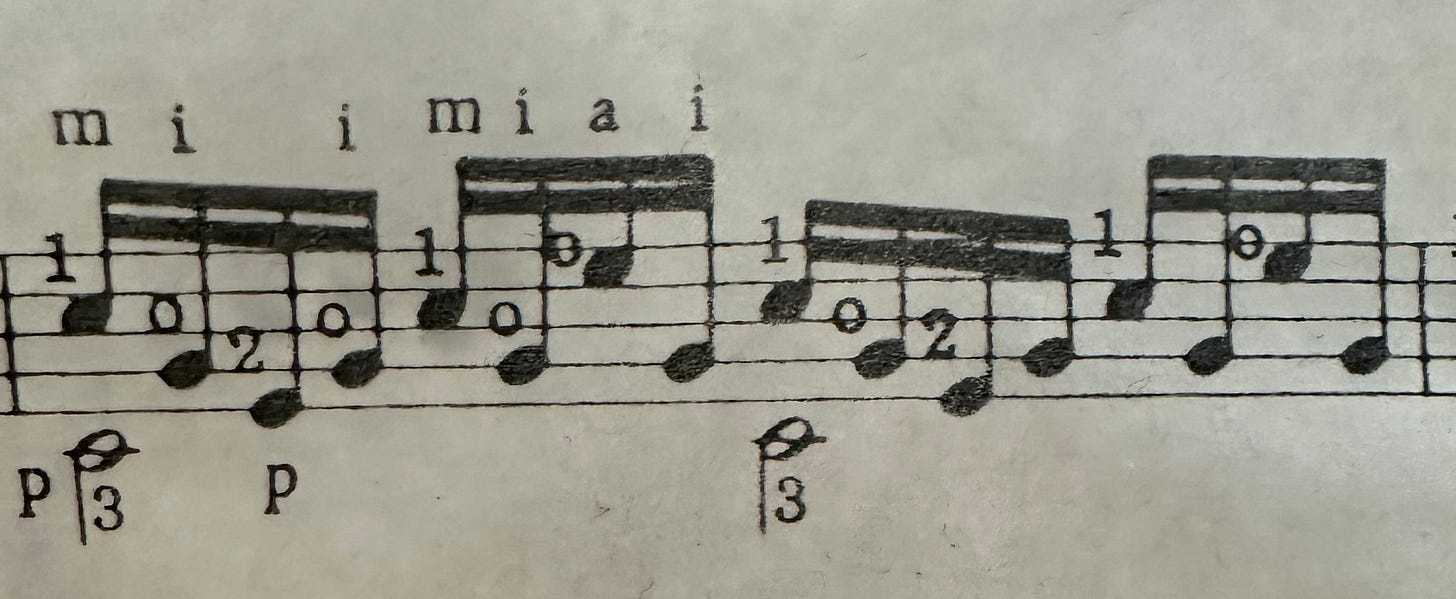 NOTATION 4: PIMA - The Guitar Practice