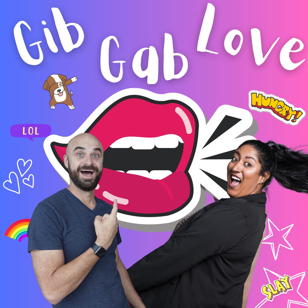 Join the Gib Gab Love Email List - The Gib Gab Love Podcast