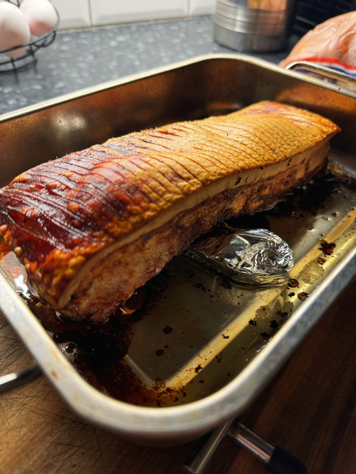 Danish Roast Pork Belly with Crackling (Flæskesteg)