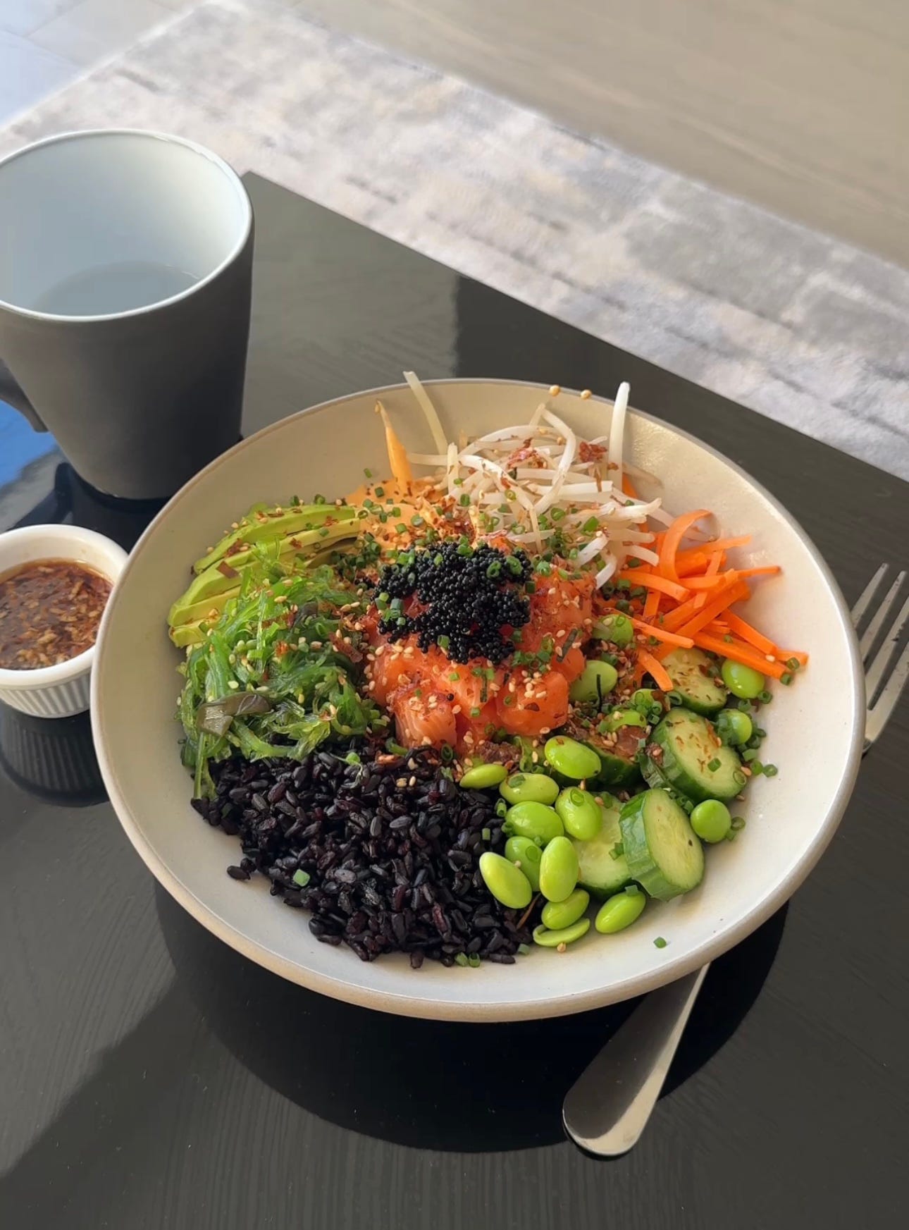 salmon poke bowl - by Rob Li - Rob’s Substack