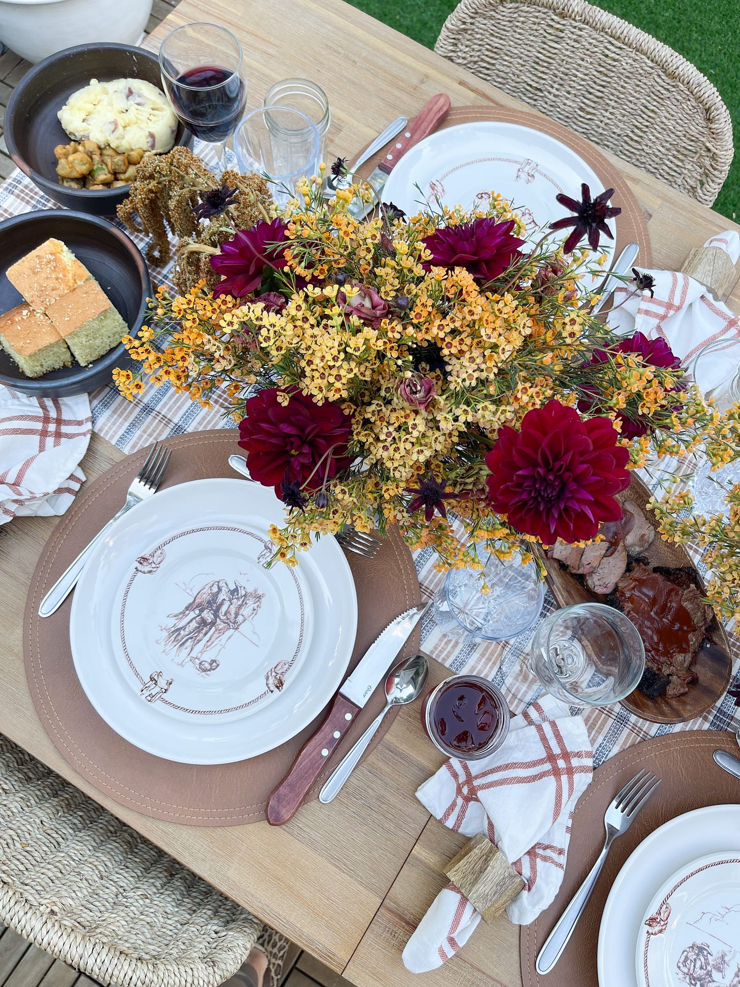 Western Cowboy Dinner Party - by Marisha Dawn