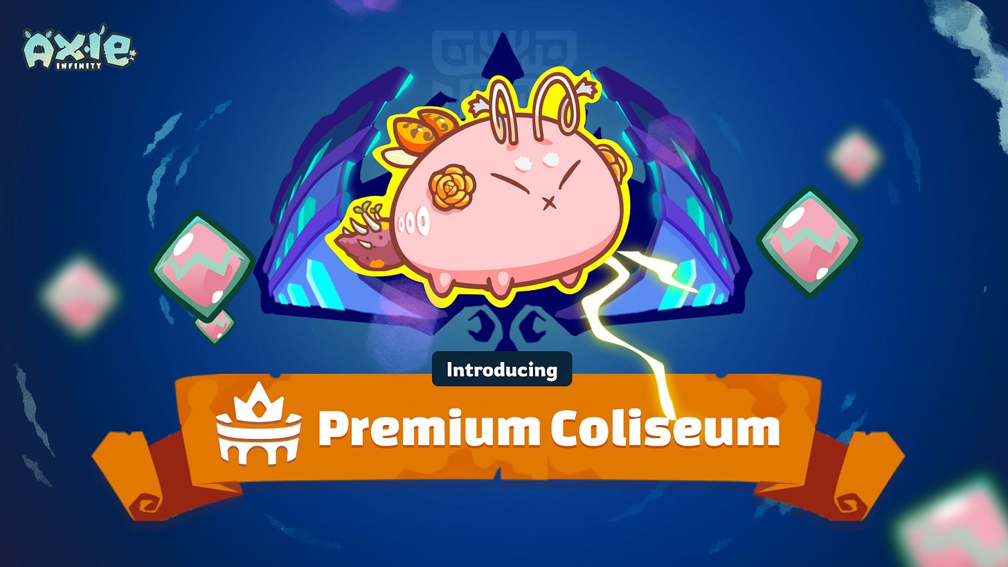 SLP Returns to Axie Classic with Premium Cursed Coliseum
