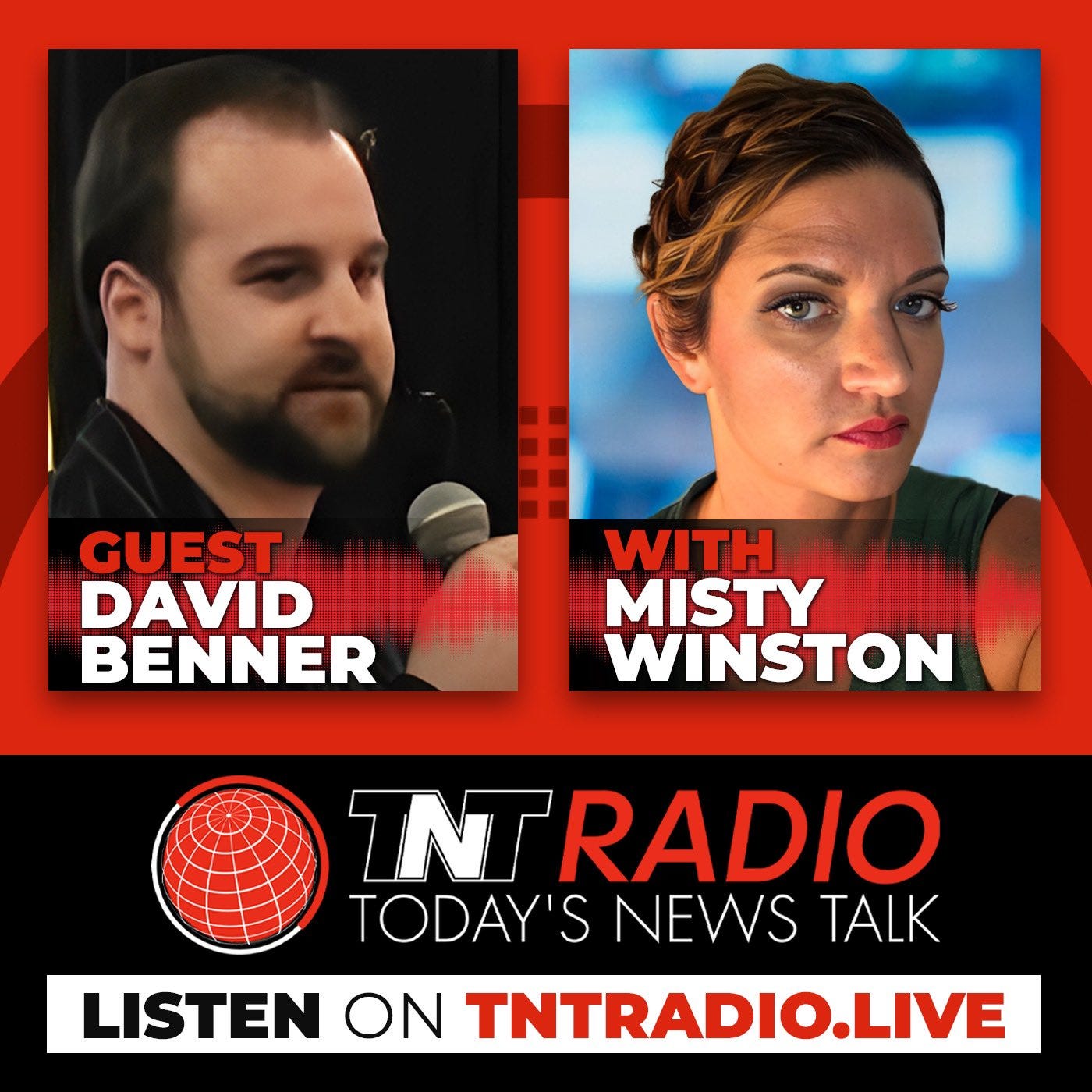 David Benner on The Misty Winston Show | Thursday, January 11 at 5pm ET: @SarcasmStardust ...
