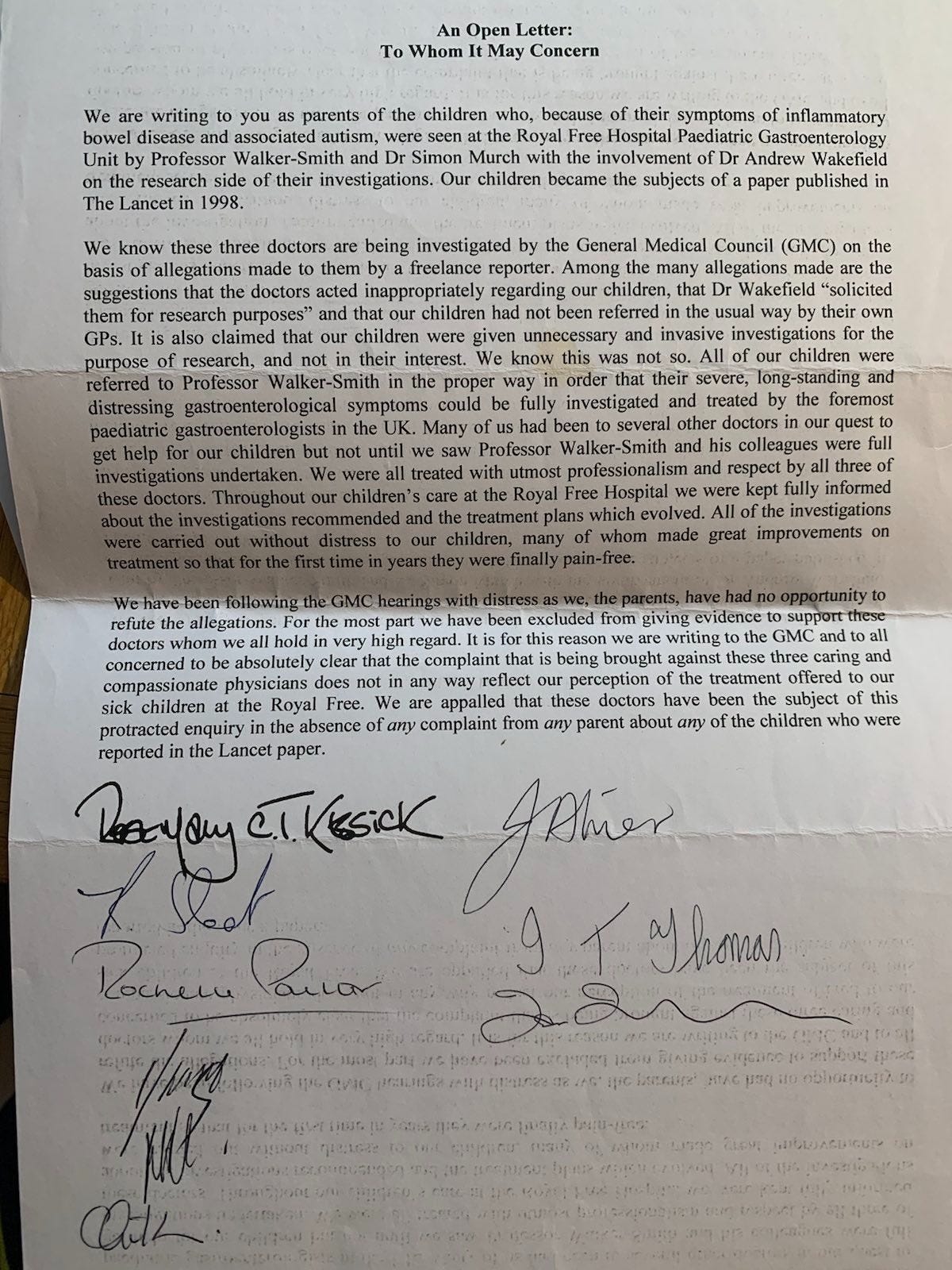 Dr Andrew Wakefield was right all along