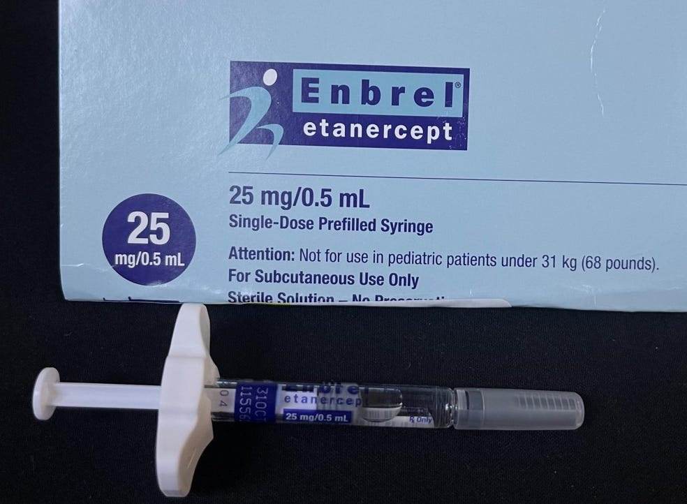 Darkfield Microscopy Of Pfizer's Enbrel (Etanercept) Shows Nanoantennas ...