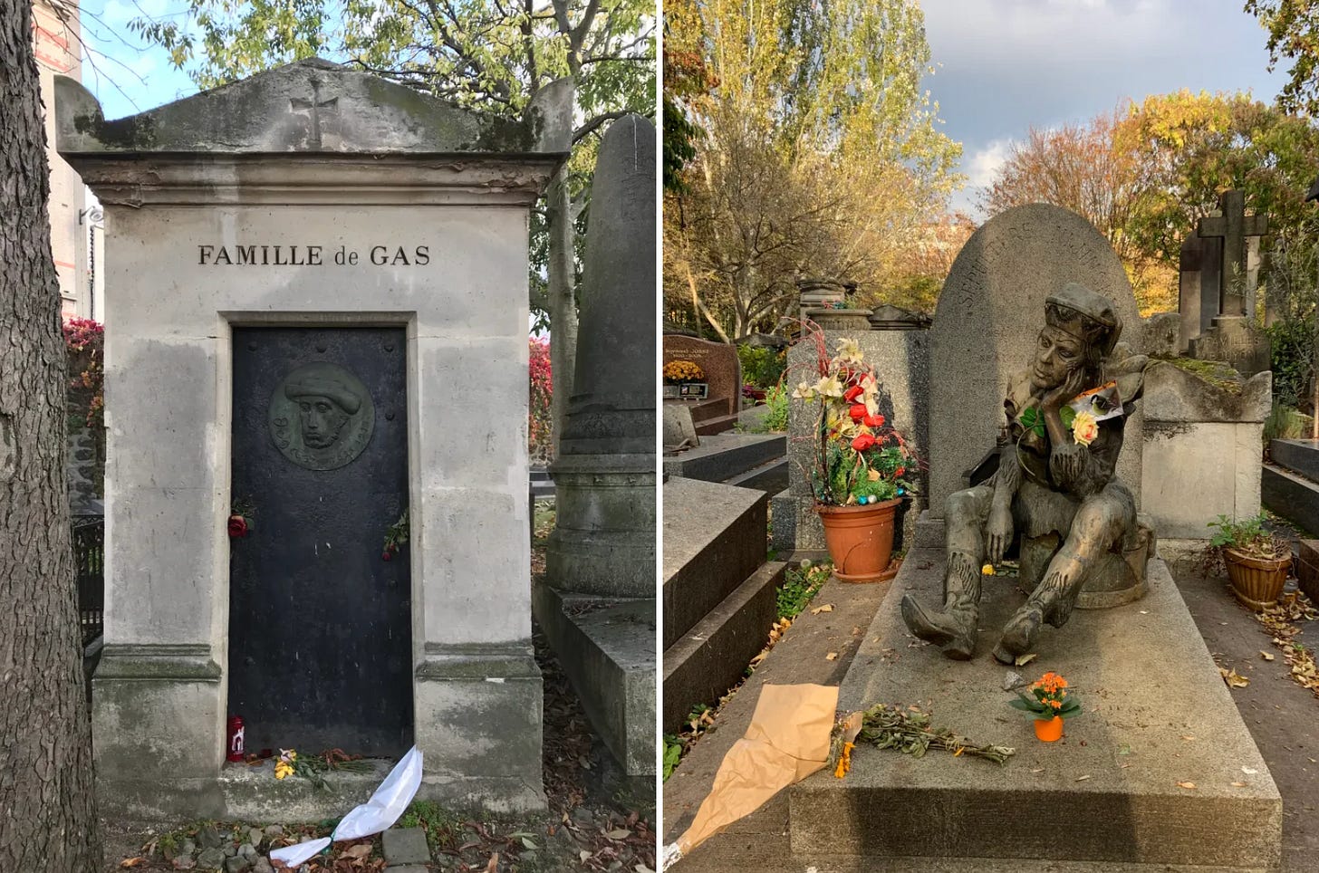 Five cemeteries in Paris beyond Père Lachaise