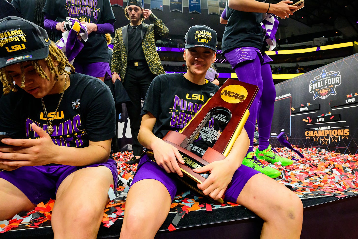 Last-Tear Poa's historic run has her on top of the college basketball world