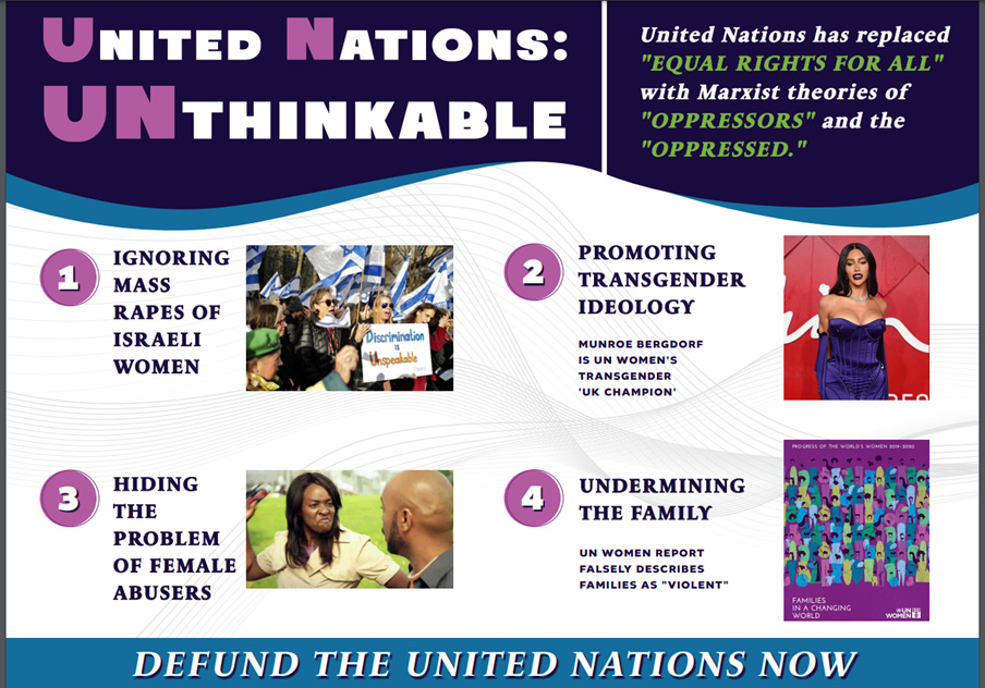 Defund the UN Now! - by Tom Golden - MenAreGood Substack