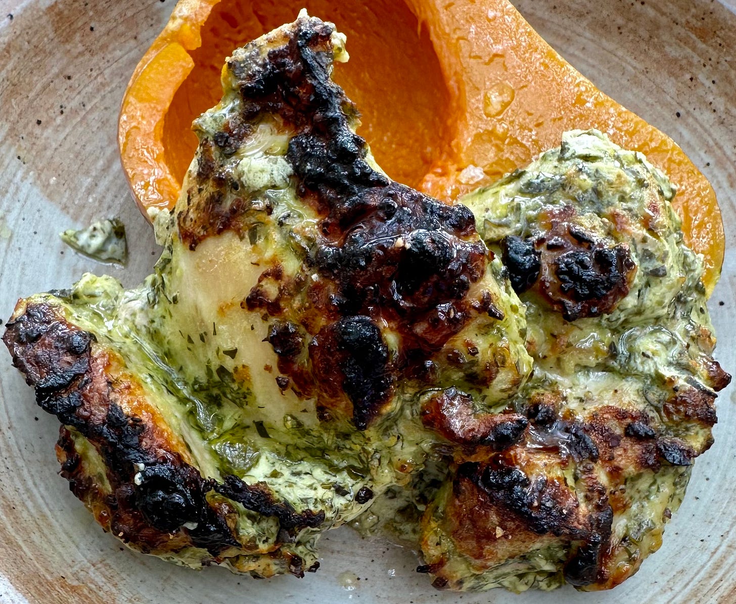 Charred yogurt - by Clare de Boer - The Best Bit