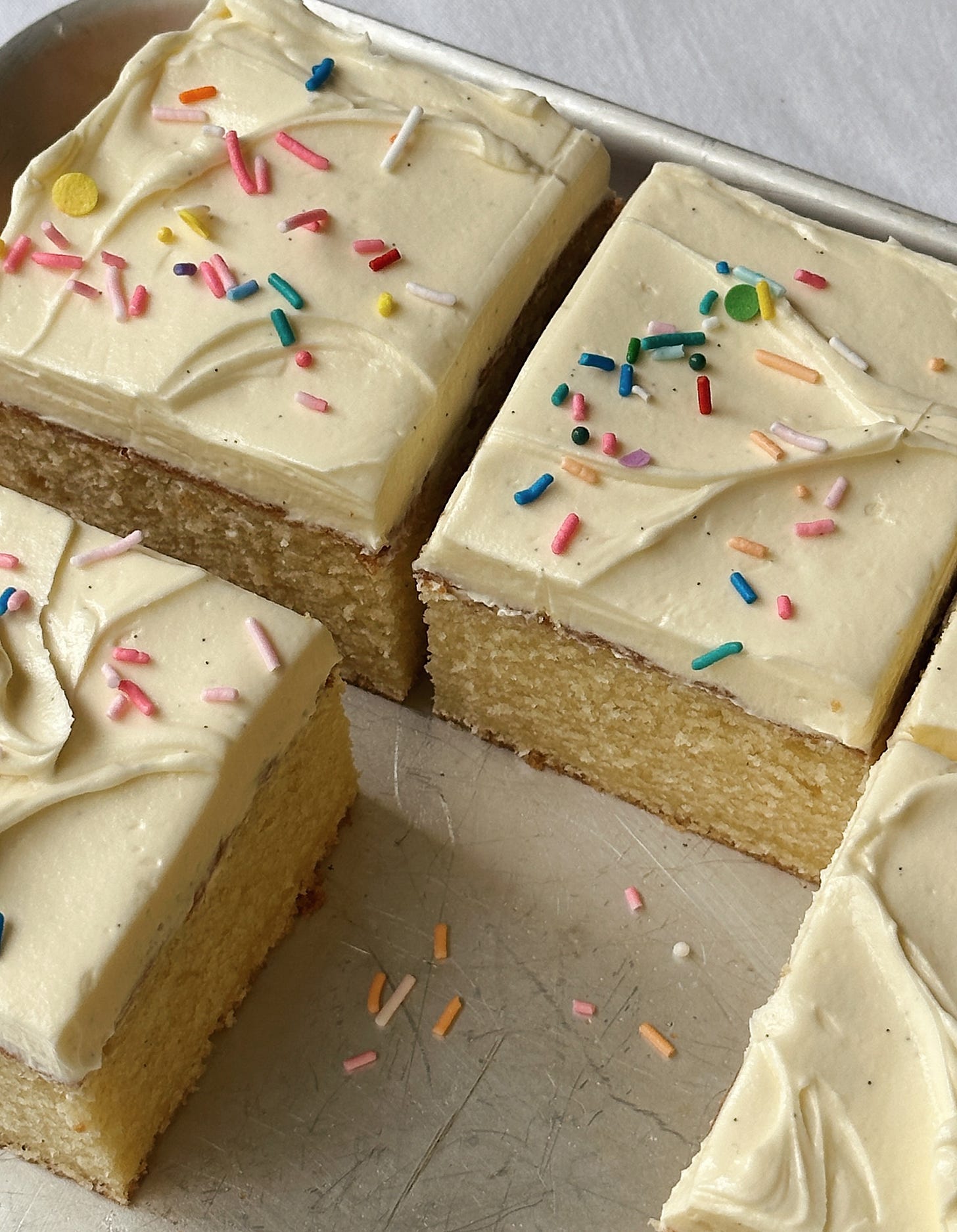 Very Vanilla Birthday Cake - by Benjamina Ebuehi