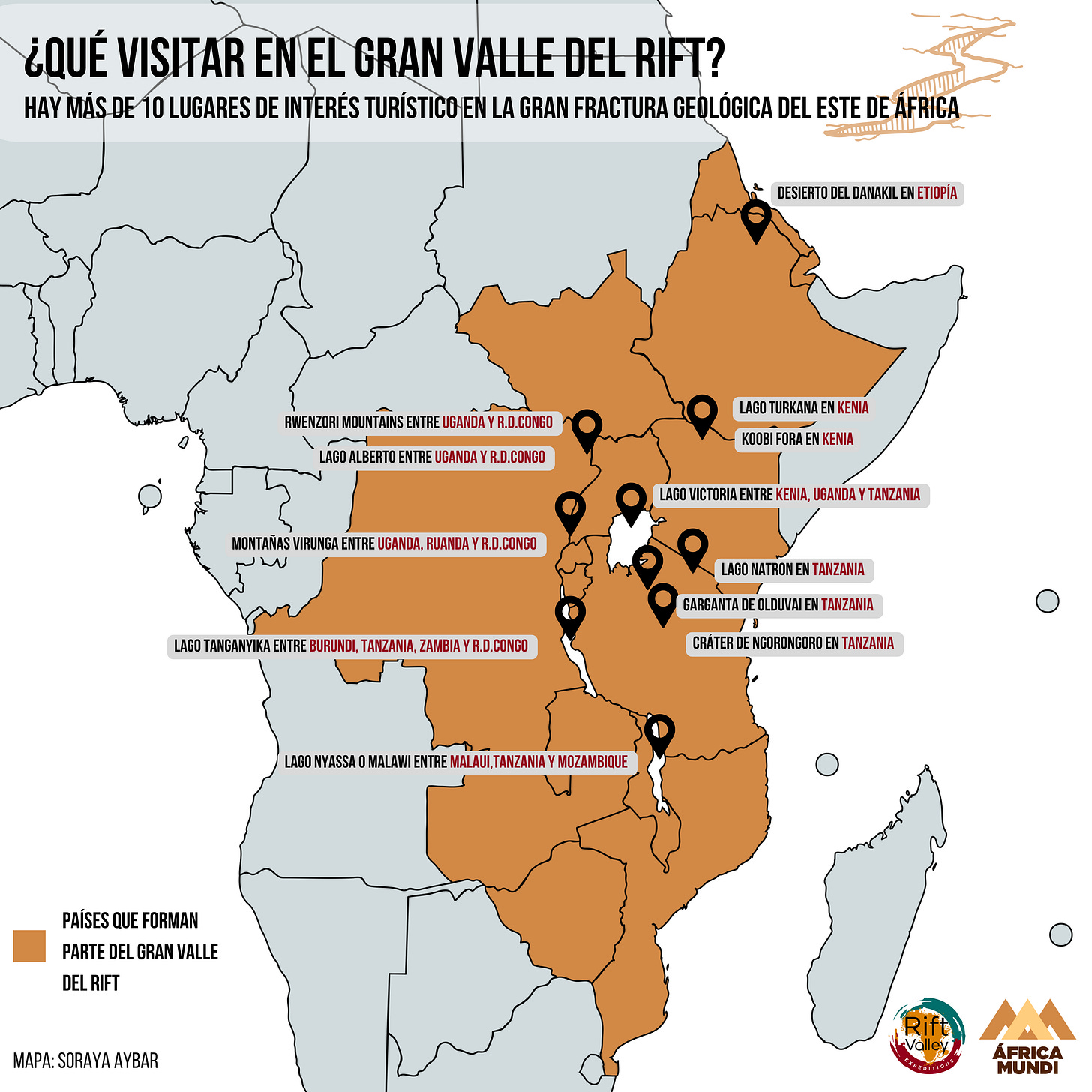 ¿Qué visitar en el Gran Valle del Rift? - by Soraya Aybar