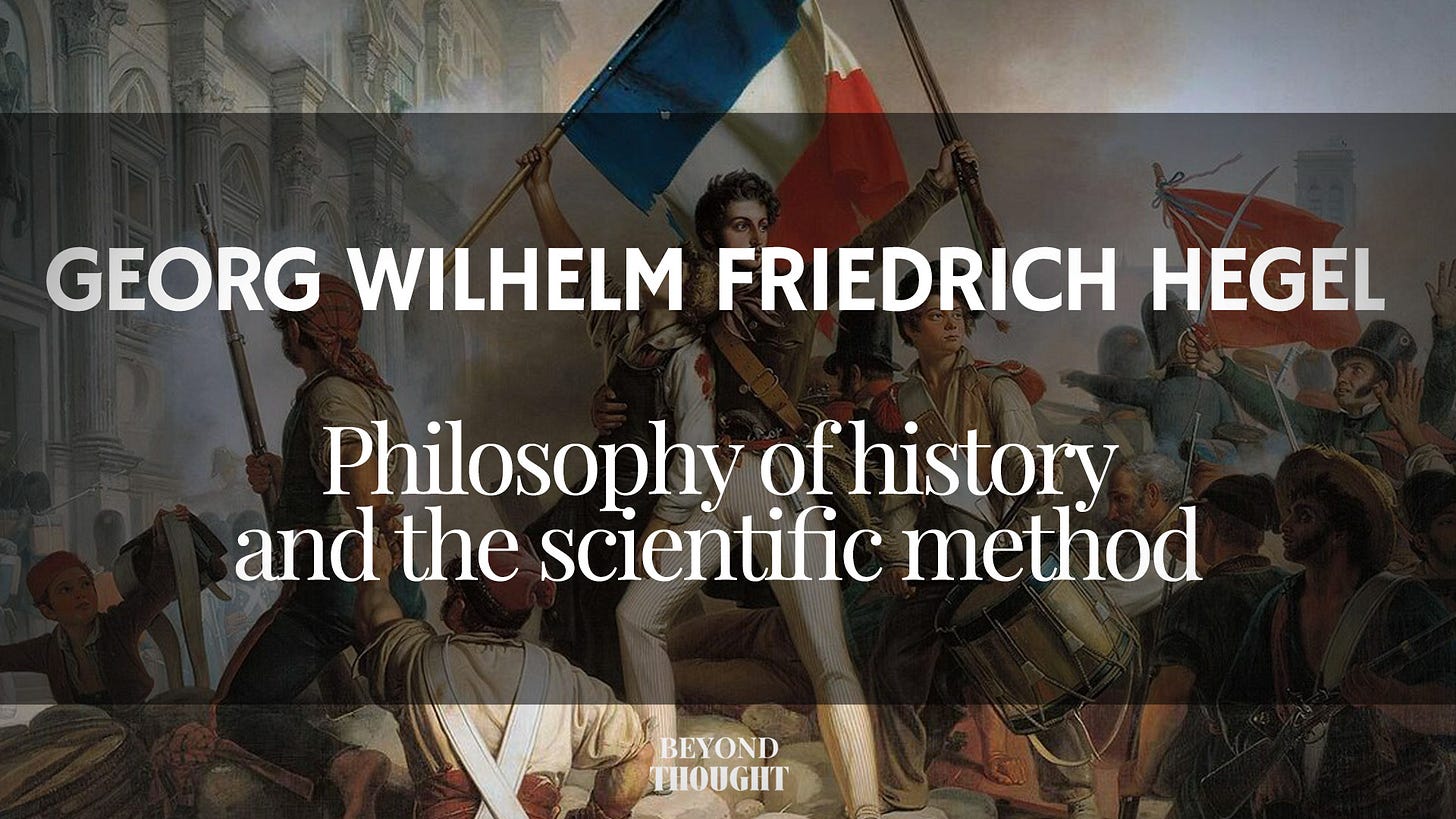 Philosophy of History and The Scientific Method